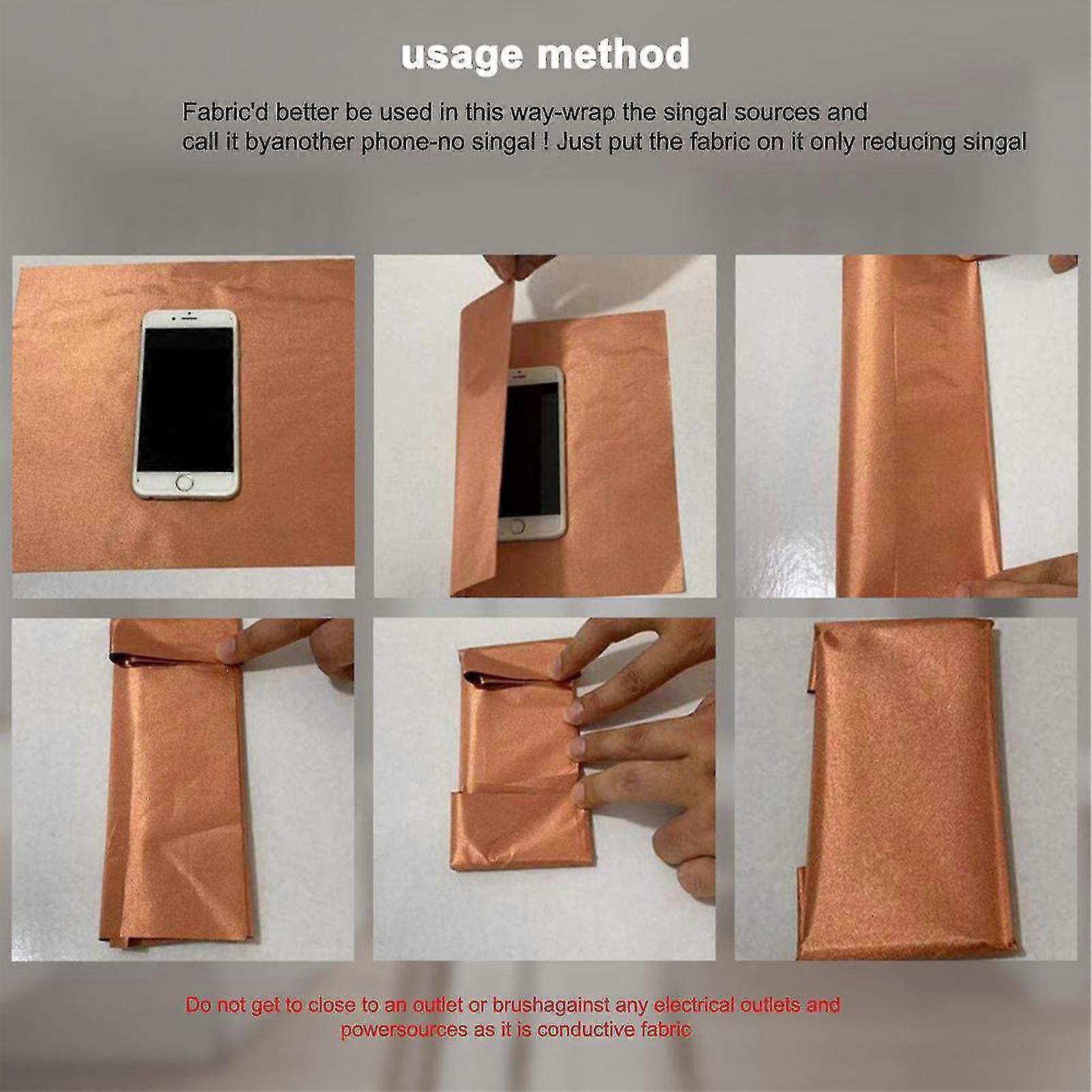 Faraday Fabric | Emf Rfid Shielding-block | Anti-radiation Faraday ...