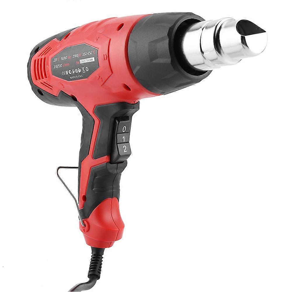 2000W Professional Heat Gun 350/650(662/1202) Hot Air Gun with 4 ...
