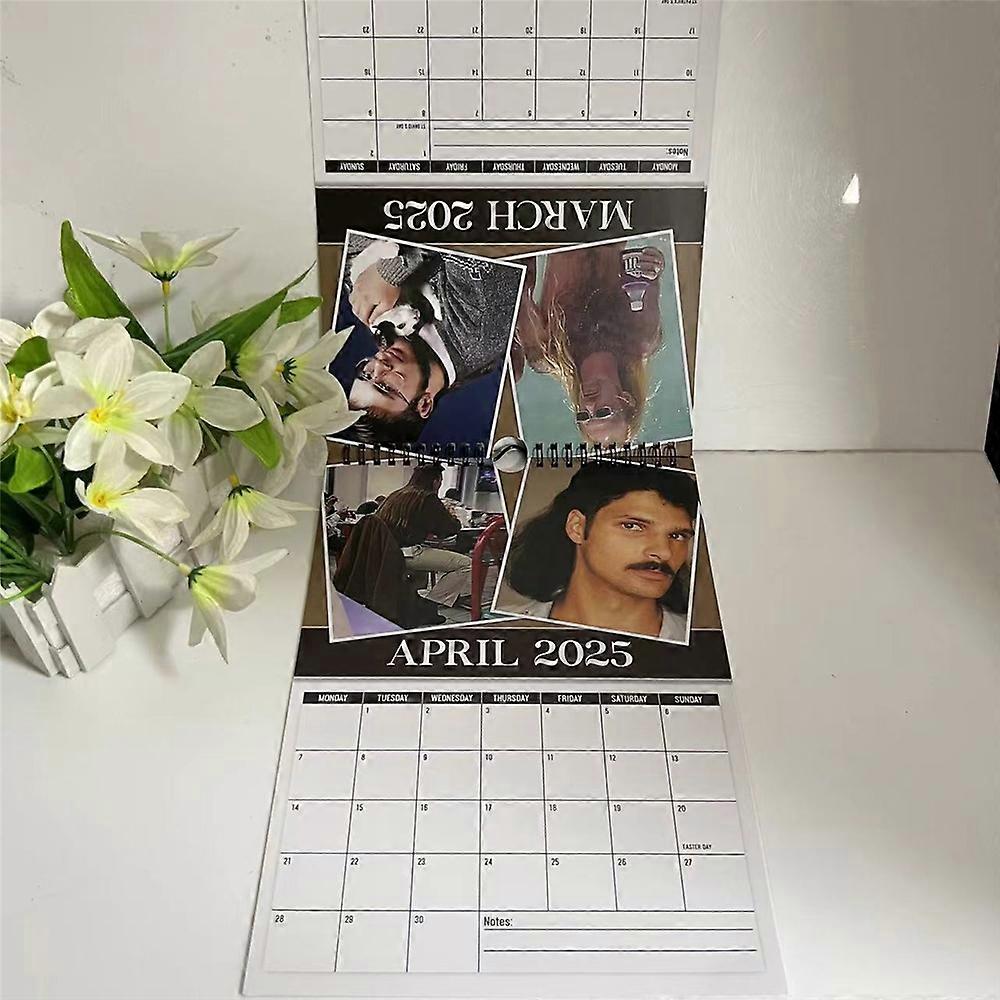 2025 World'S Greatest Mullets Wall Calendar Wall Planner Calendar Funny ...