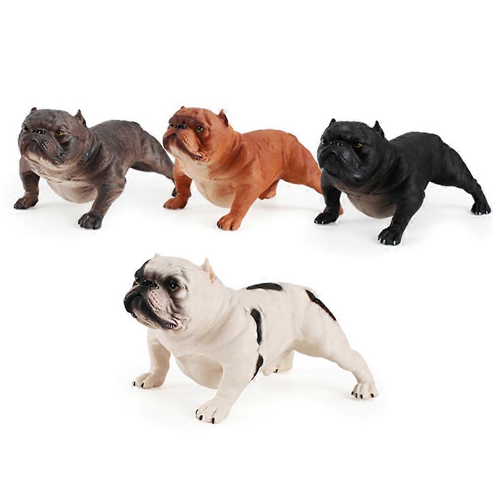 Realistic Bully Dog PVC Animal Solid Model Figurine Kids Toy Table ...