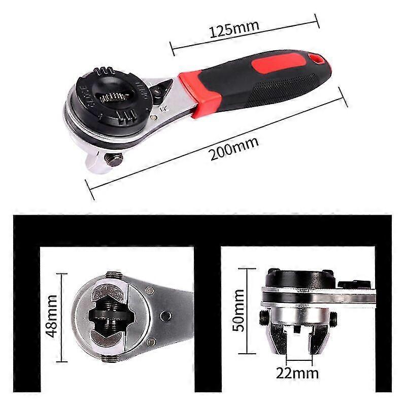 6-22 Adjustable Ratchet Wrench Universal Multi-tool | Fruugo UK