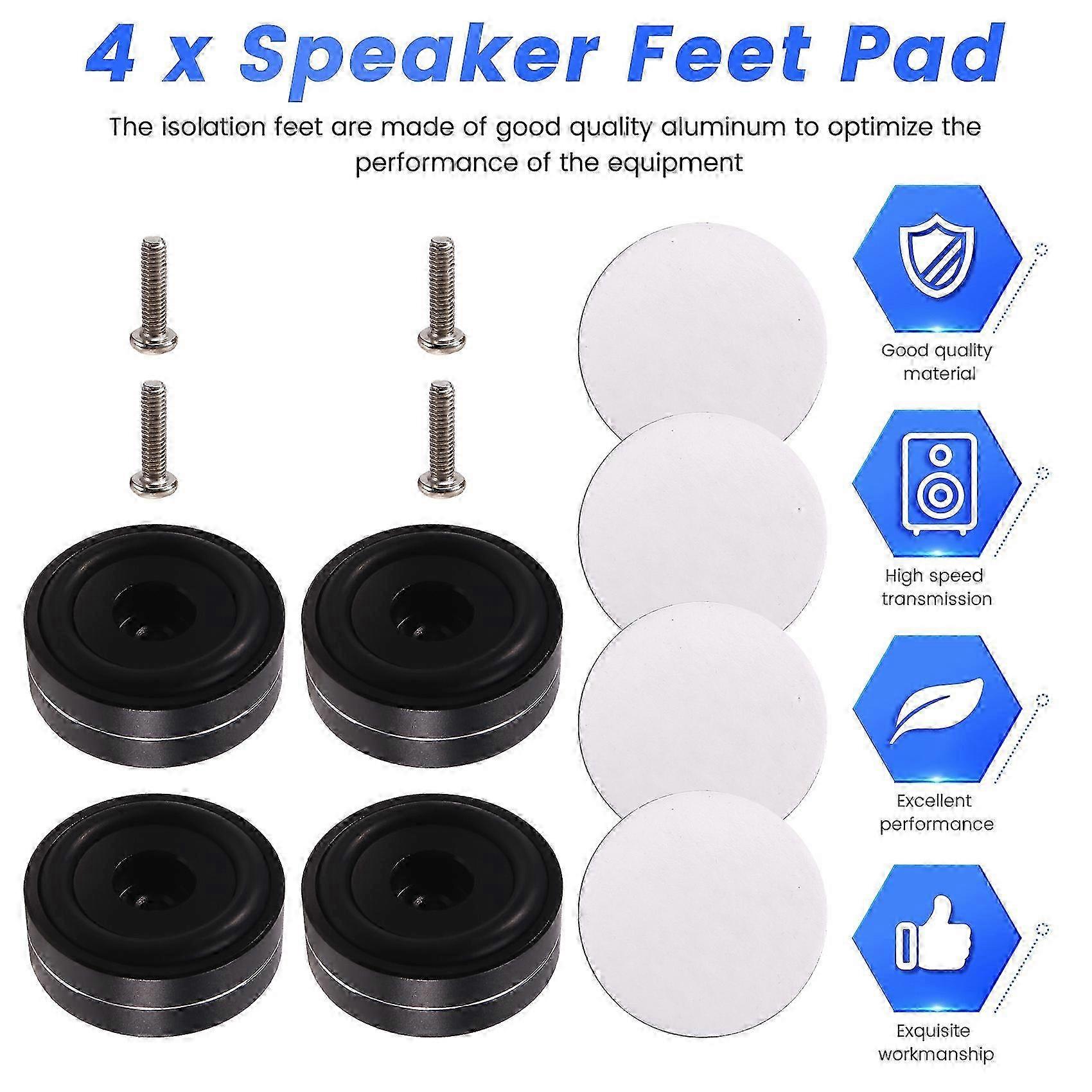 4 stks Hifi Draaitafel Isolatie Voeten Stand Luidsprekers Spikes Audio ...