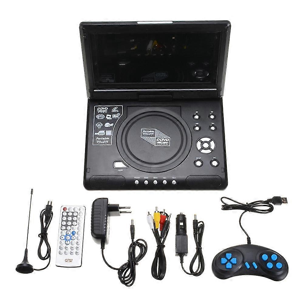 9.8 Inch Portable Home Car Dvd Player Vcd Cd Game Tv Player Usb Radio ...