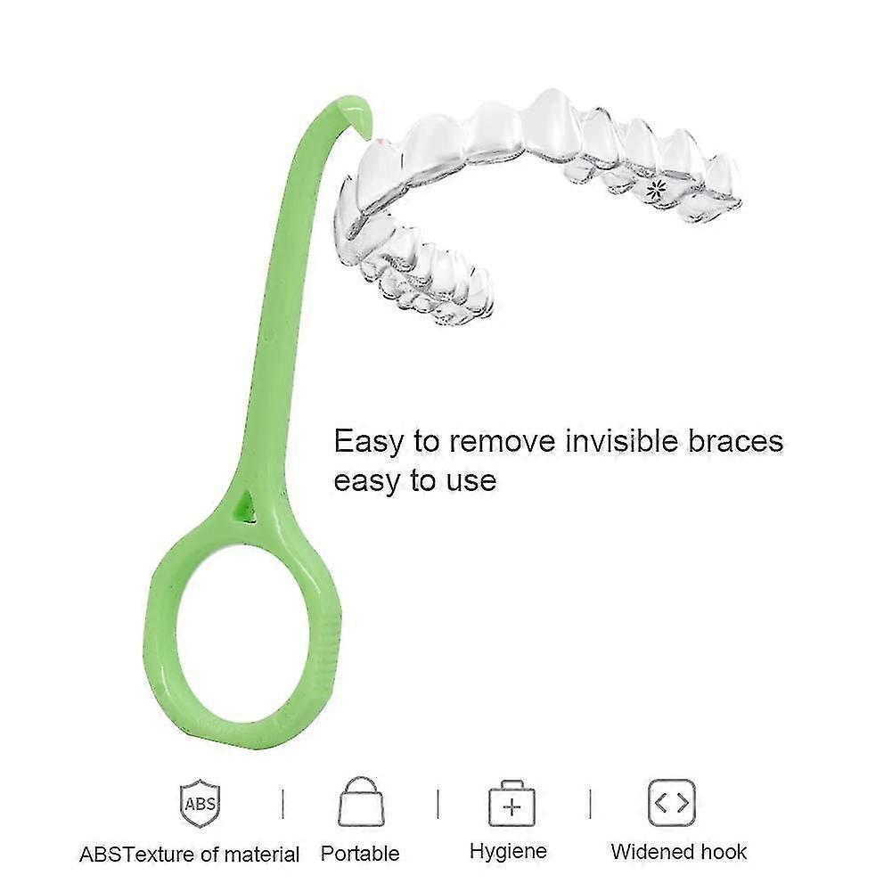 10 Pcs Clear Aligner Removal Tool for Invisalign Braces,Aligner Remove ...