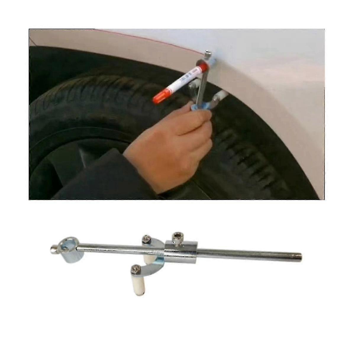 Auto Wheel Eyebrow Scriber Sheet Metal Recess Repair Tool Paint Rib ...