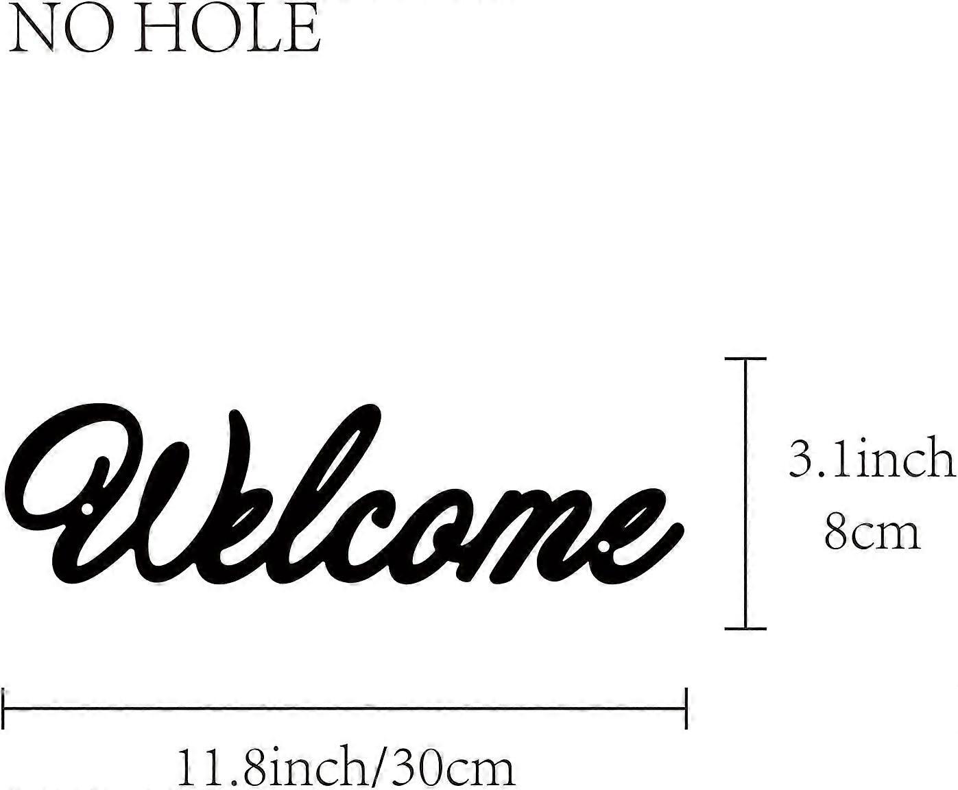 Welcome Wooden Letters Cutout Signs Laser Cut Wood Sign Art Words ...