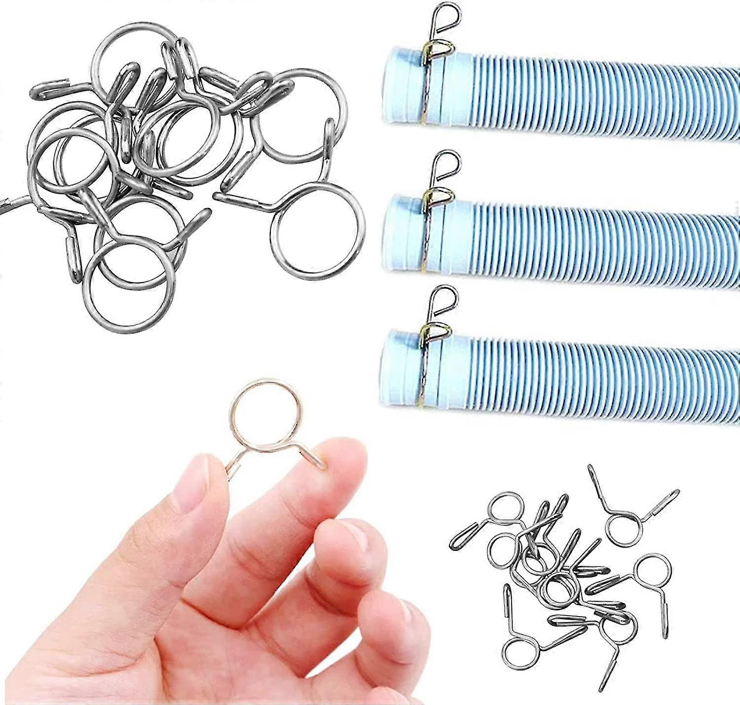 Hose Clamp 150pcs Spring Clip Hose Clamps Stainless Steel Hose Clamps ...