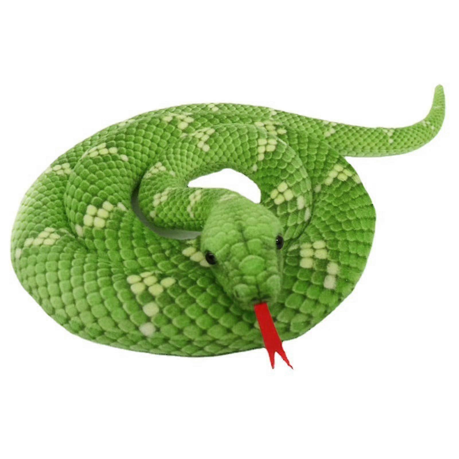 190/280cm Python Plush Toy Soft Giant Doll Funny Photo Props Spoof ...