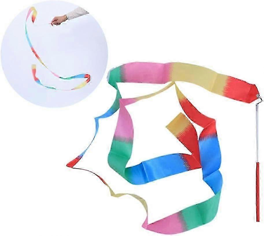 Streamers Kids Wand Dance Ribbon Stick Rhythm Ribbon Sticks Gymnastic ...