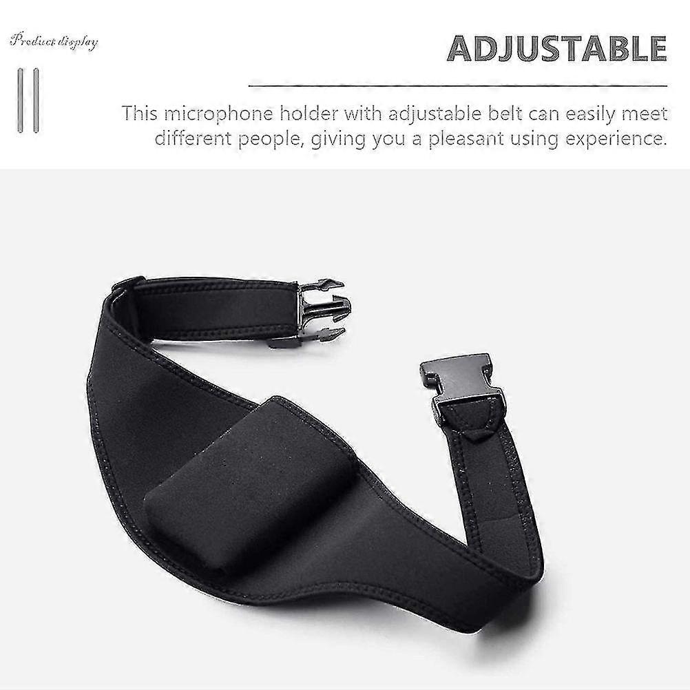Wireless Mic Belt for Fitness Instructors, Durable Adjustable ...