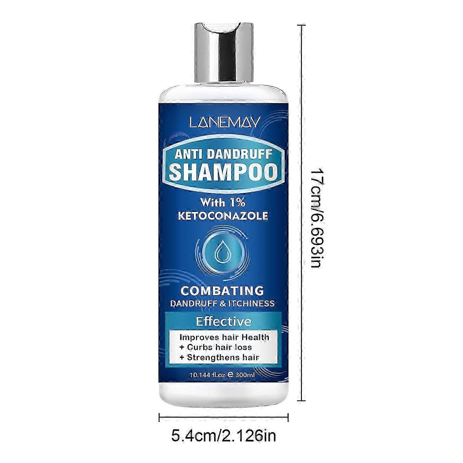 Anti-Dandruff Shampoo Anti Fungal Shampoo, Scalp Treatment for Psoriasis, Folliculitis, Dry ...