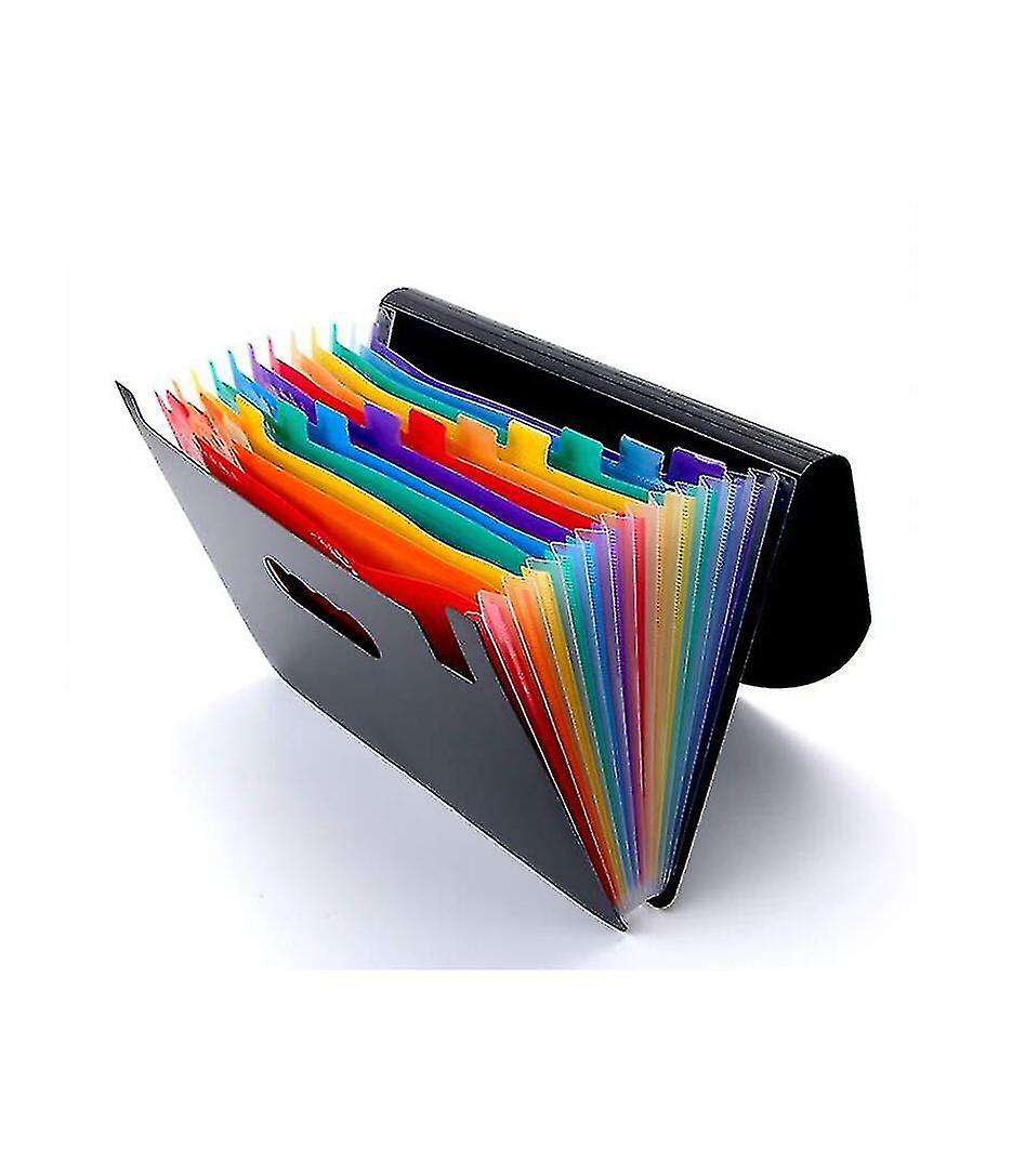 A4 File Organizer With Elastic Band And Locking Button Organizer For ...