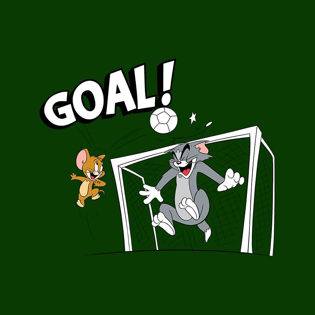Tom and Jerry Football Back Of The Net Kid's T-Shirt | Fruugo US