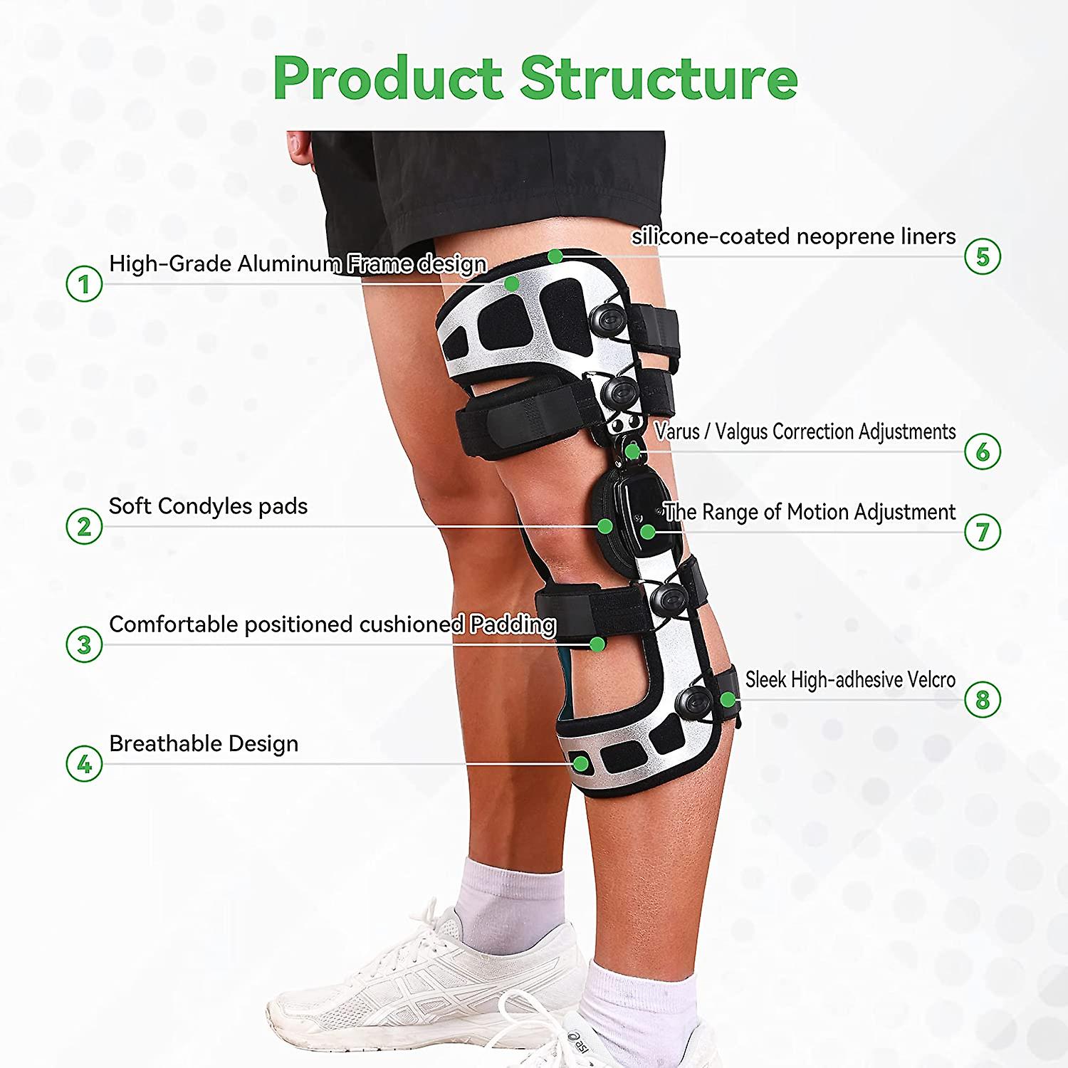 Arthritis (oa) Knee Brace Preventive Protection & Relief From Knee ...
