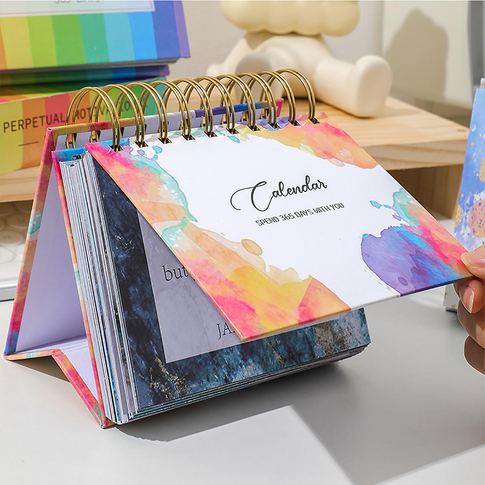 Daily Calendar with Inspirational Quotes English Letters 365 Day ...