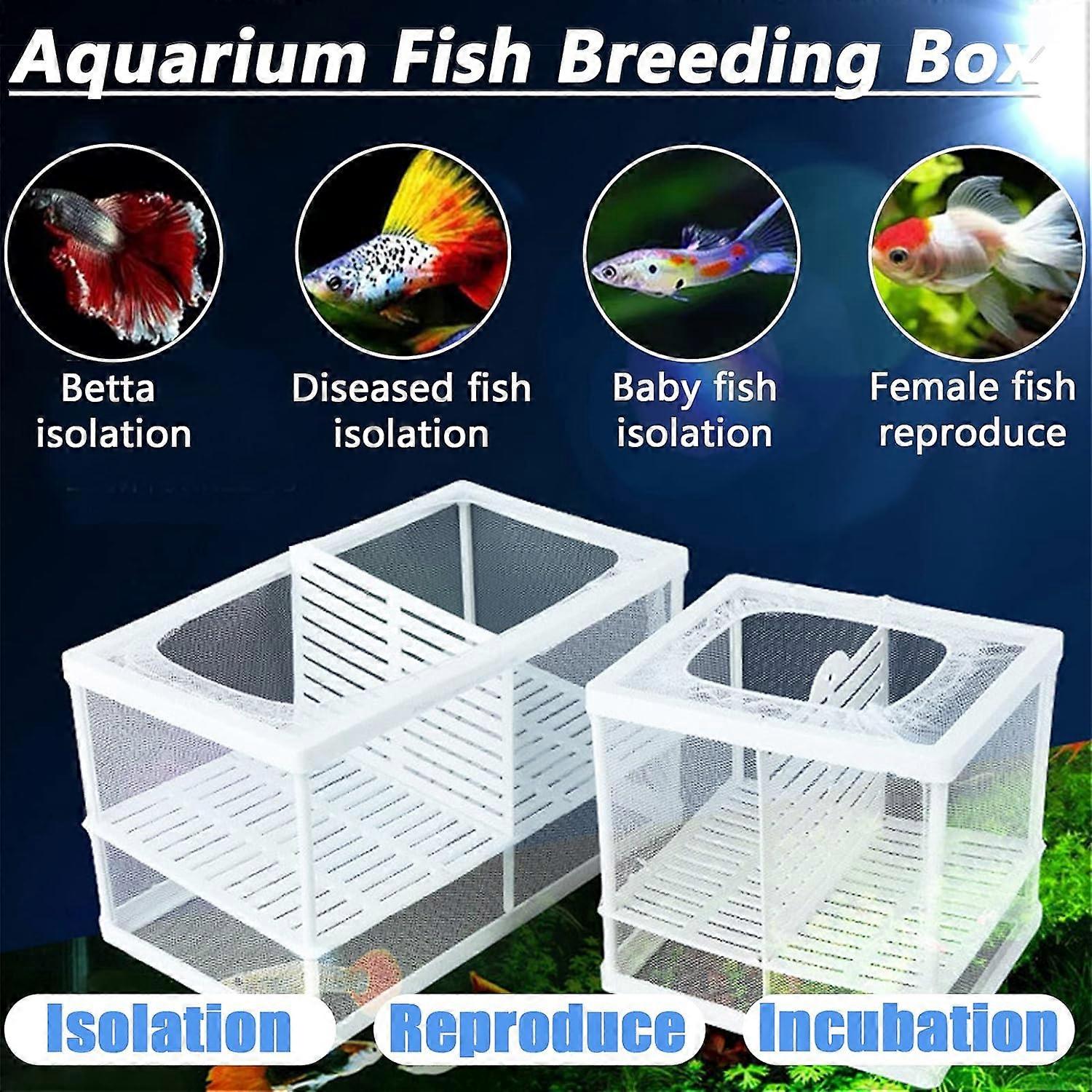 Fish Breeding Box,Fish Nursery Isolation Box Breeder Incubator Tank ...