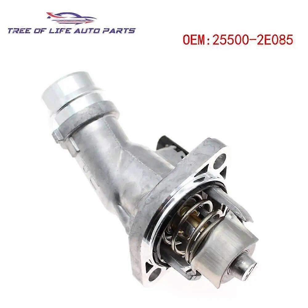 255002E085 Aluminum Thermostat Housing Assembly For Kia Soul Seltos ...