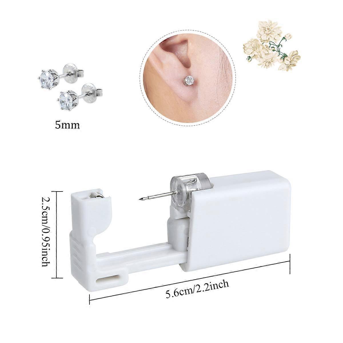 2025,2 Pack Self Ear Piercing Gun Disposable Self Ear Piercing Gun Kit ...