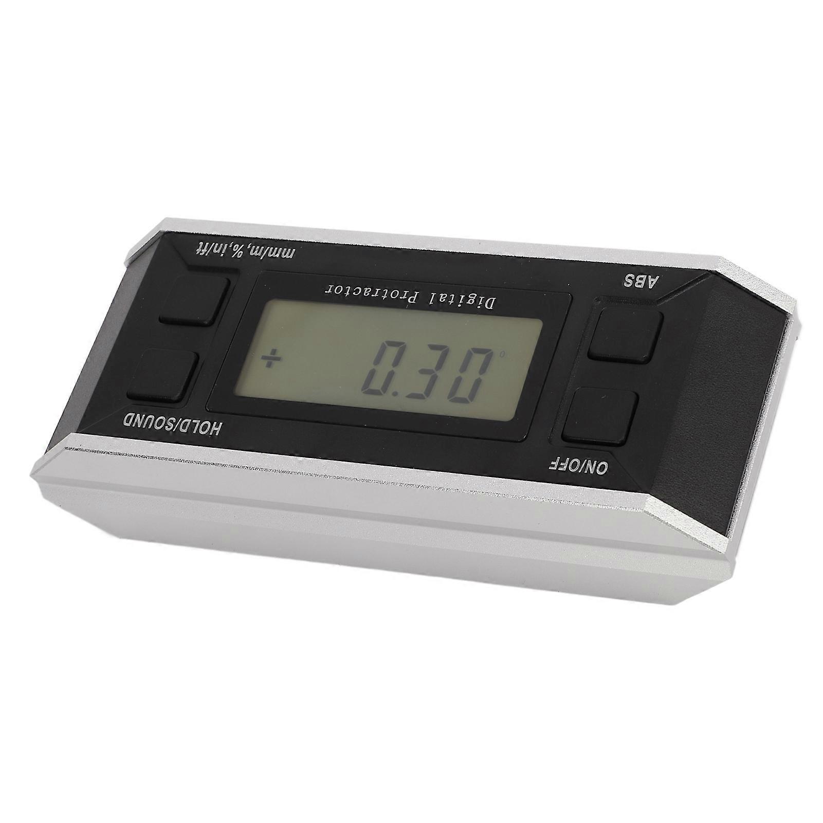 4x90 Digital Protractor LCD Electronic Inclinometer Angle Level Finder ...