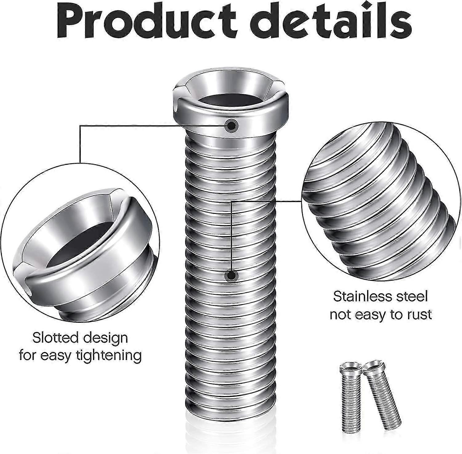 4 Sink Basket Screws 45mm Stainless Steel Drain Screws Fixing ...