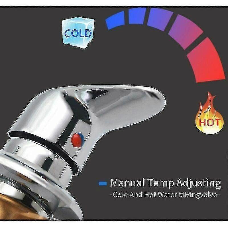 Mixer Tap Shower Cabin Brass Shower Faucet Outlet Diverter Chrome ...