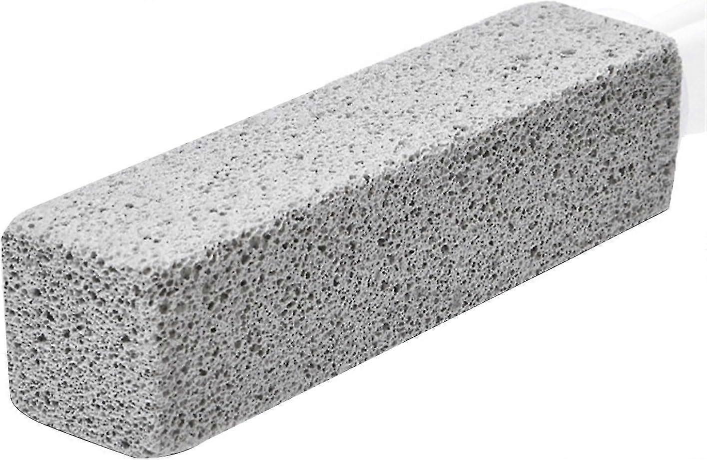 Pumice Stone Toilet Bowl Clean Brush With Handle Pumice Scouring Pad ...