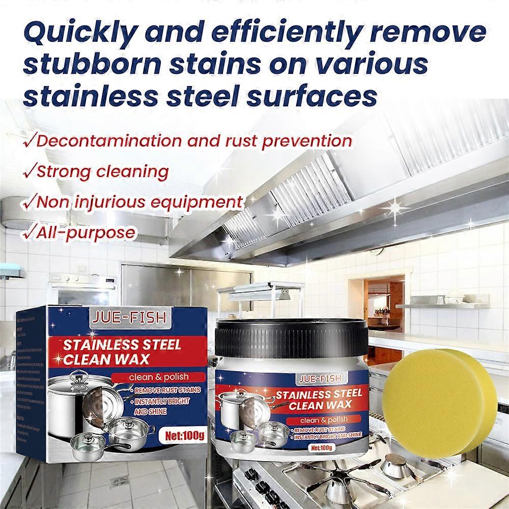 1-3 set Magical Nano-Technology Stainless Steel Cleaning Paste ...