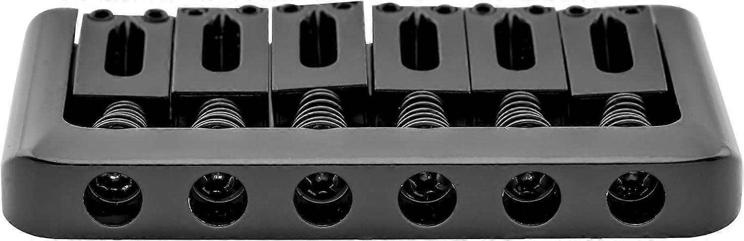52.5mm Fixed Hardtail Bridge Non-tremolo Electric Guitar Bridge for 6 ...