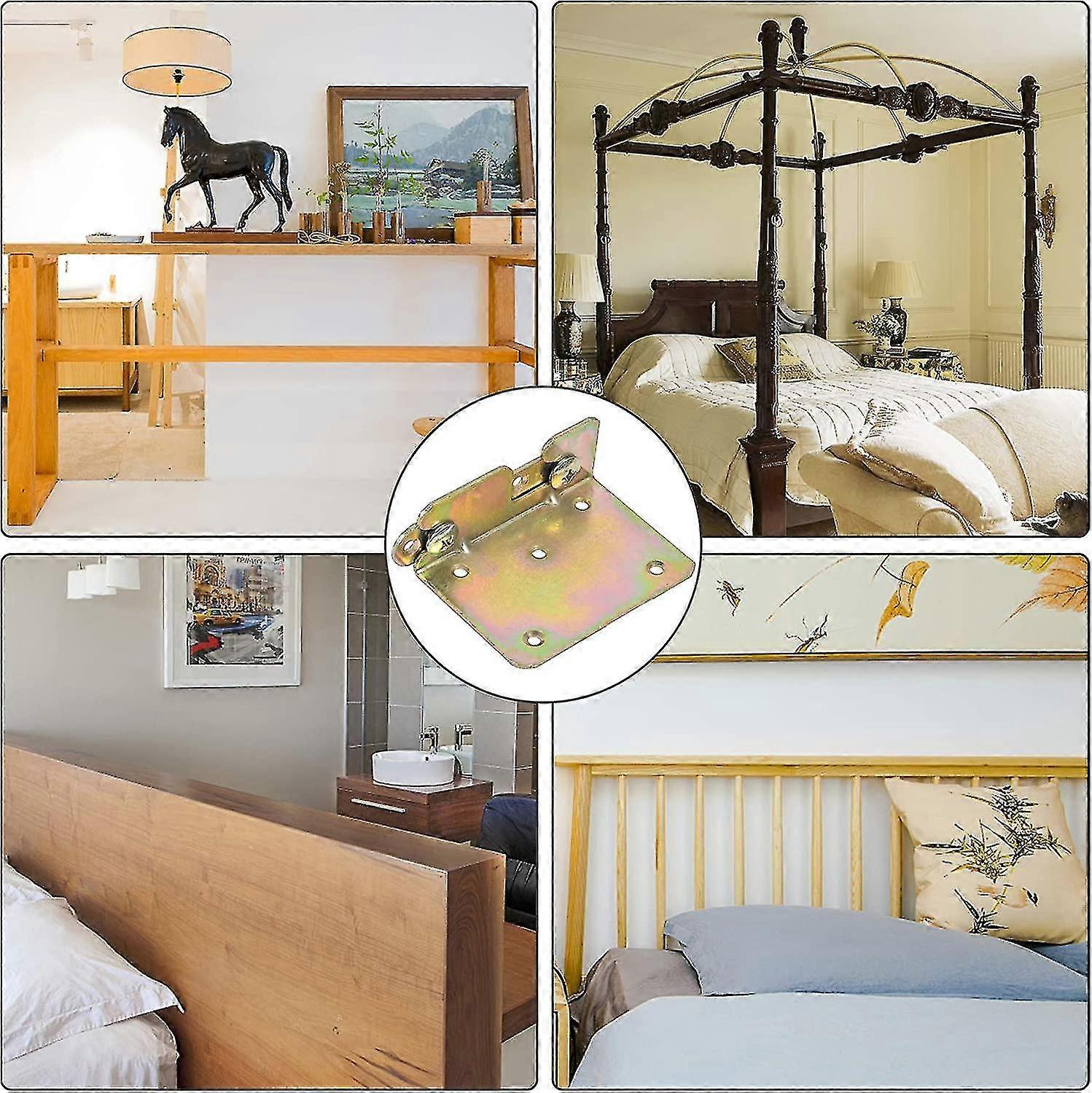 Thickened Heavy-duty European-style Bed Hinge Furniture Bed Accessories ...