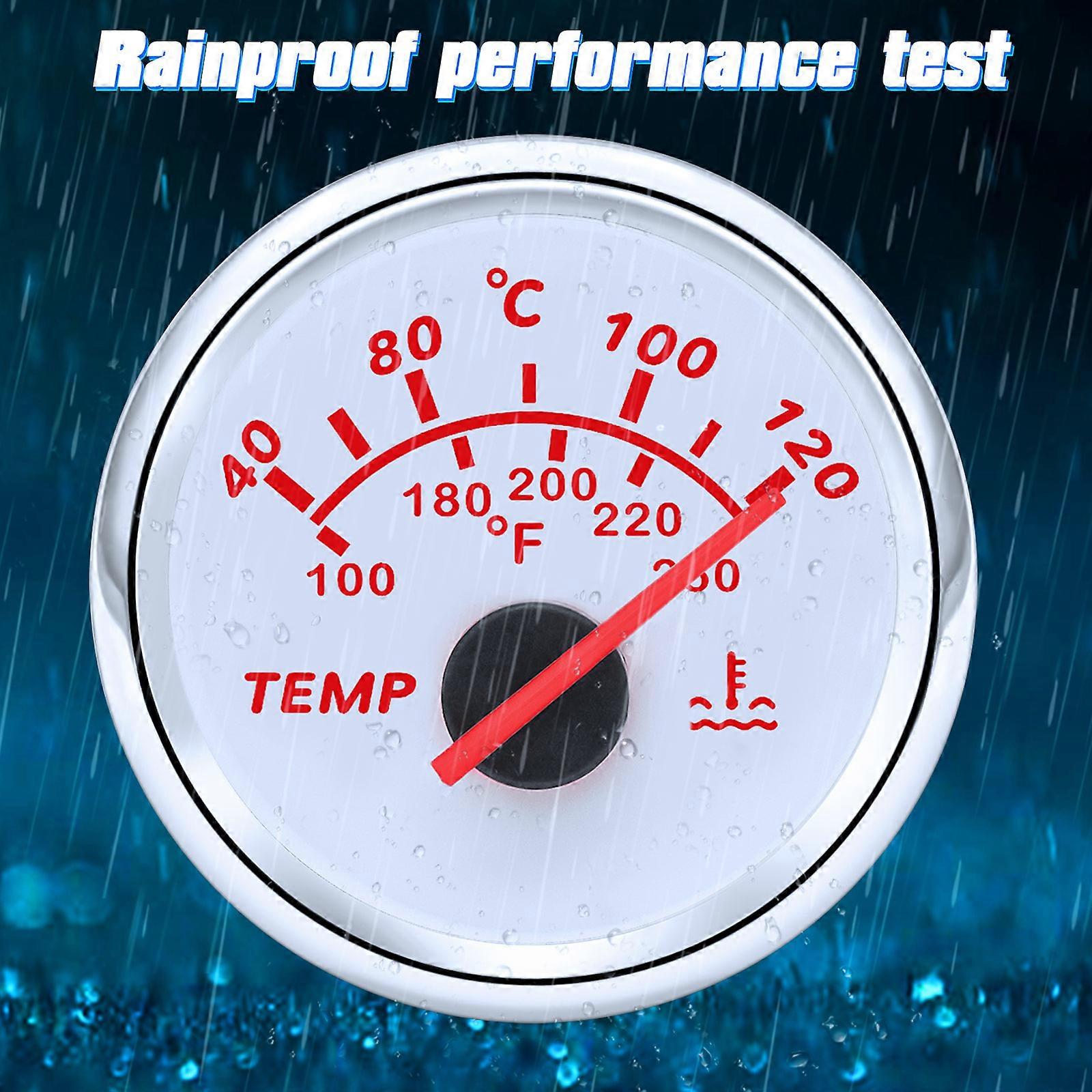 52mm Car Water Temperature Gauge Car Temperature Indicator Water Temp ...