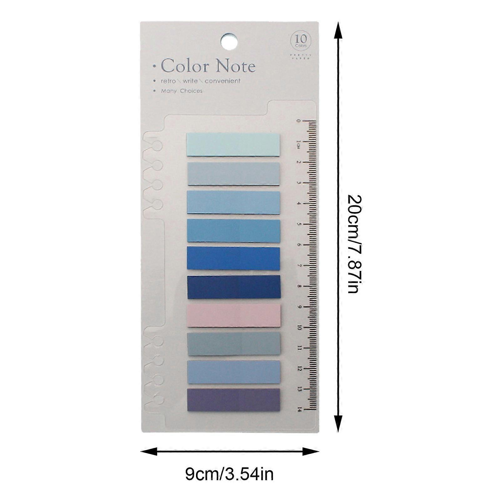 200Pcs/set Colorful Memo Stickers Writable Index Tabs Sticky Memo Pads ...