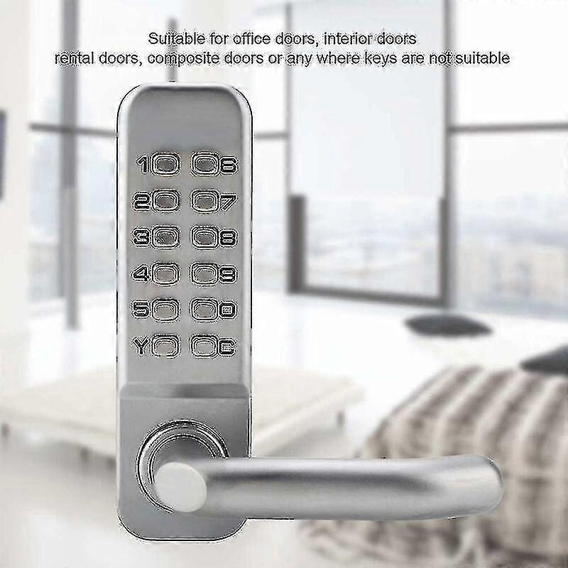 Waterproof Mechanical Lock, 1-11 Digit Combination Password Coded Keyless Me S202412273277 ...