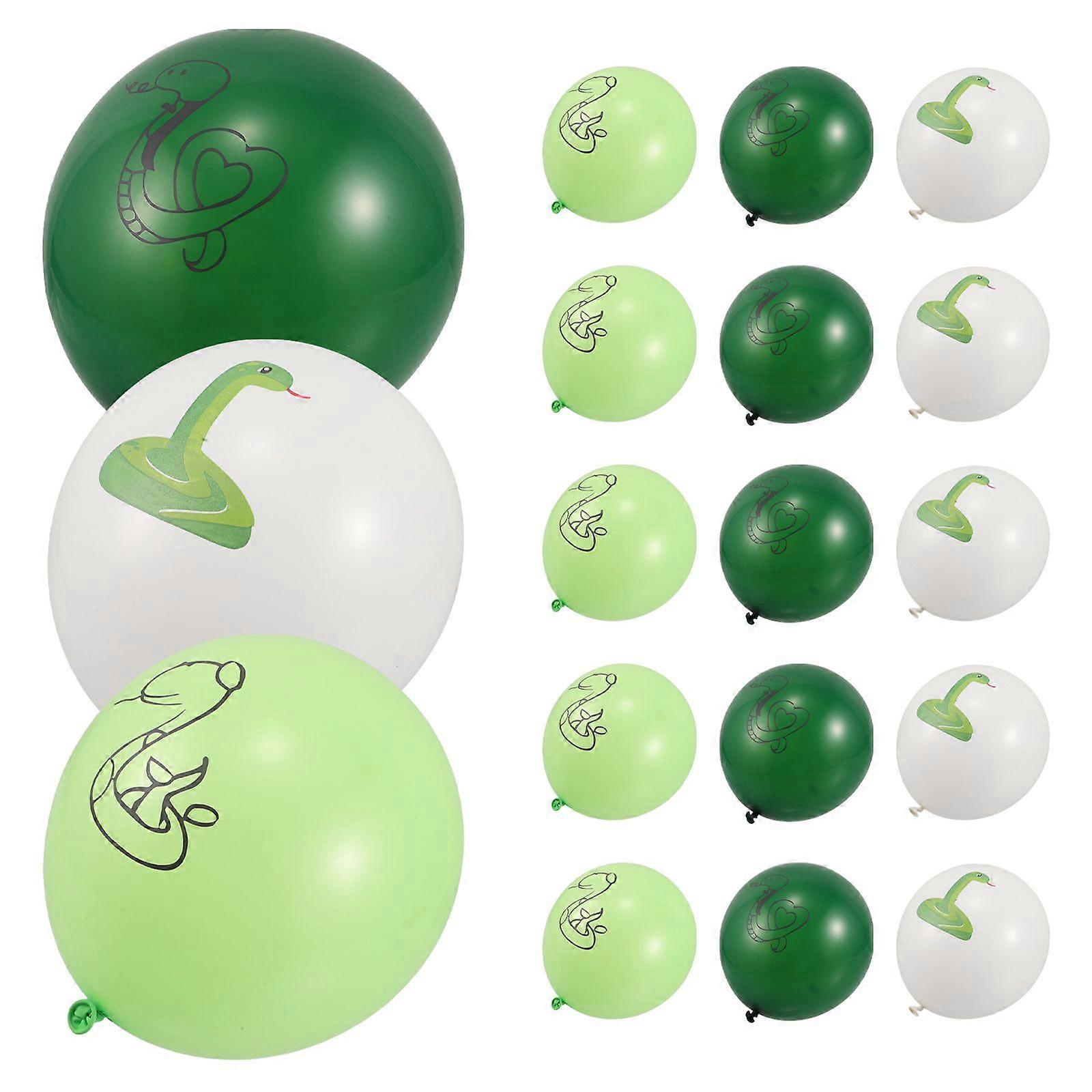 18pcs Snake Party Balloons Party Balloon Pendant Balloons Snake Party ...