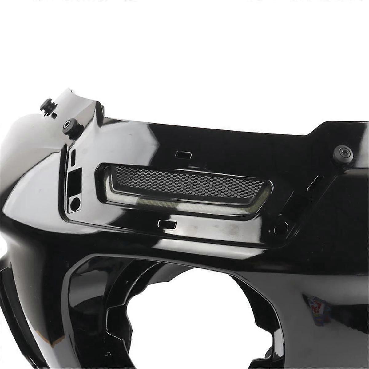 Motorcycle White Tracer Headlight Vent Accent LED for Softail Low El ...