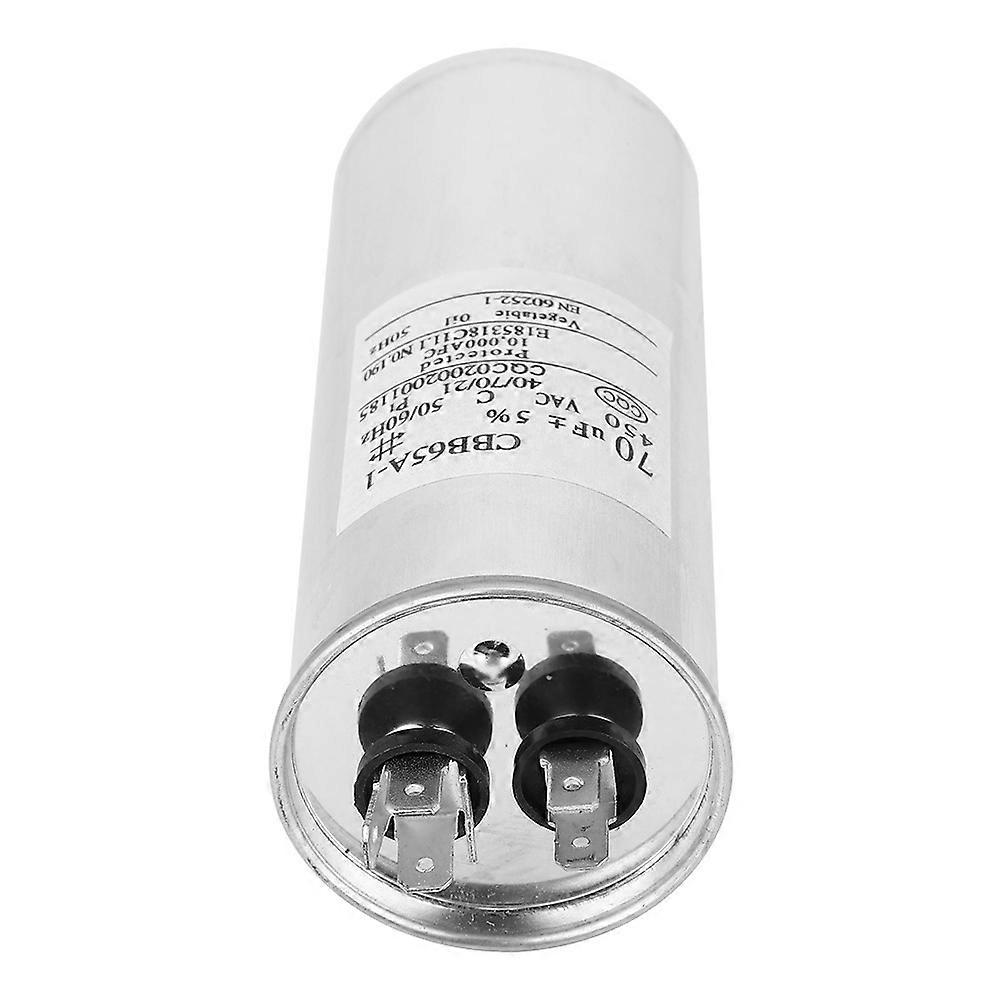 CBB65 70UF 450V Capacitor Aluminum Shell Start Air Conditioning ...