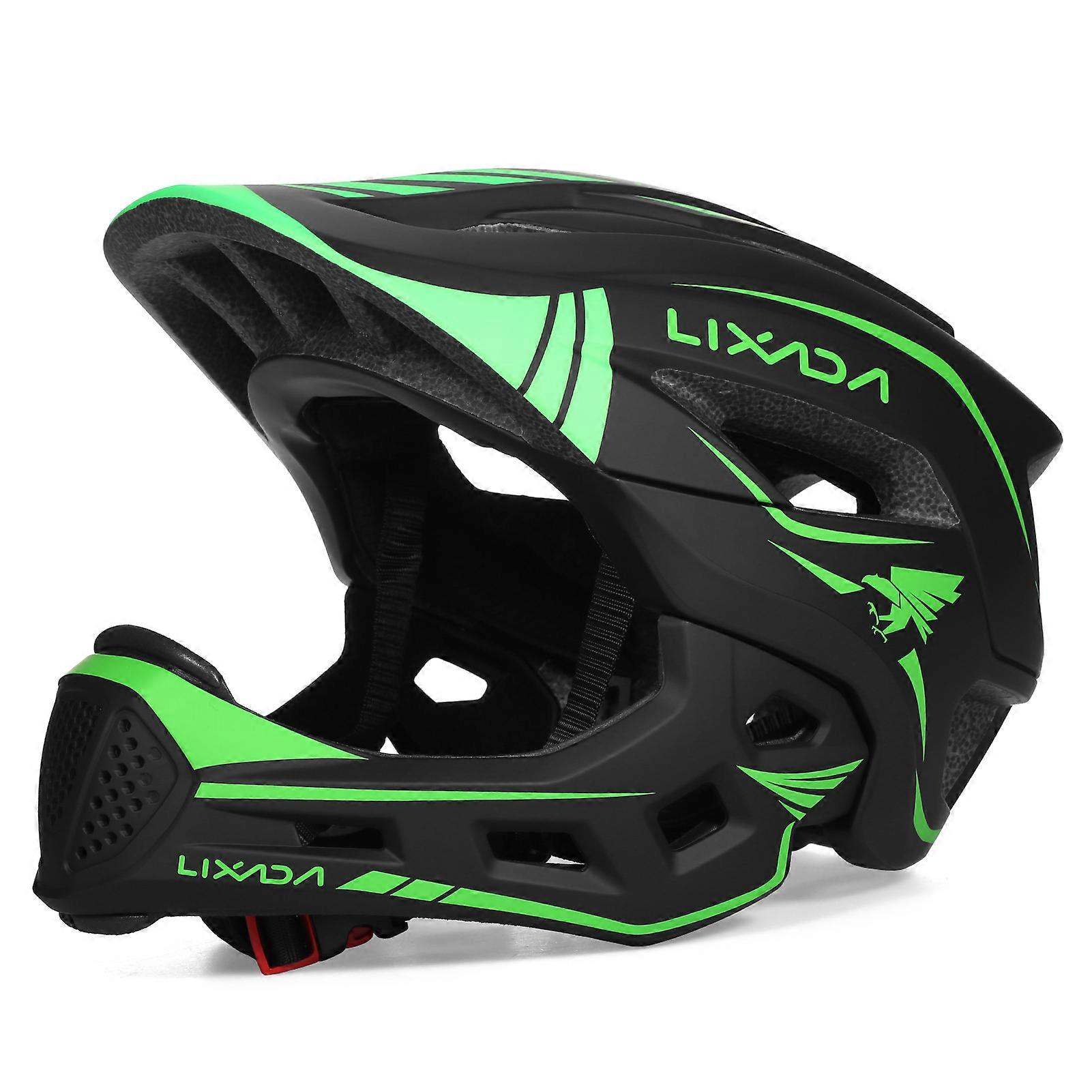 Lixada Kids Detachable Full Face Helmet Children Sports Safety Bike ...