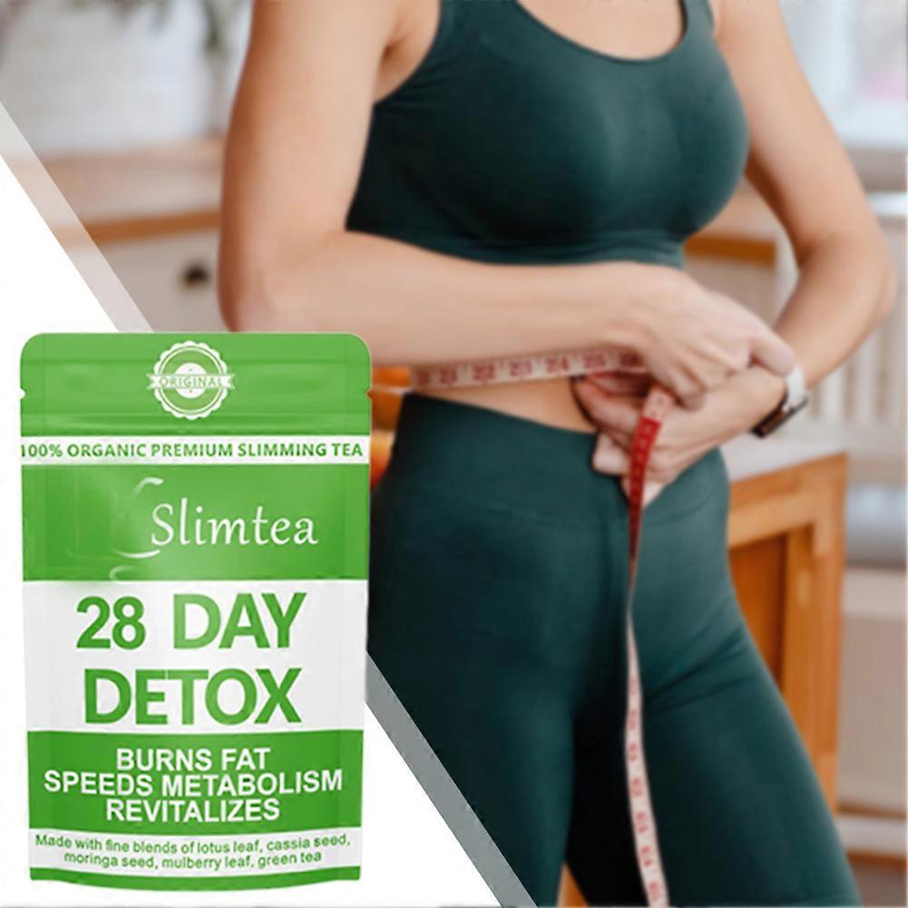 28pcs/Bag Fat Burner Tea Body Oil Cleansing Slimtea Natural Herbal ...