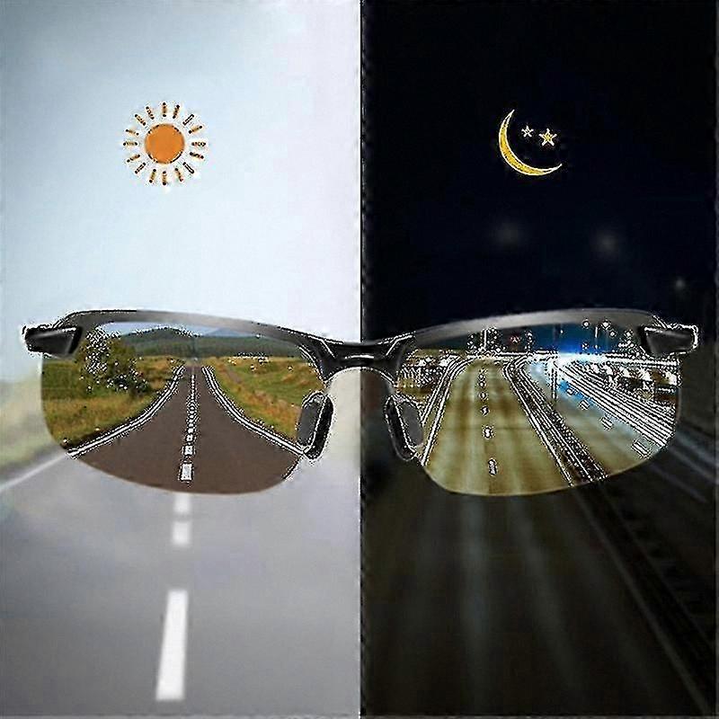 Polarized Night Vision Glasses with Day/Night Switch for Driving and ...