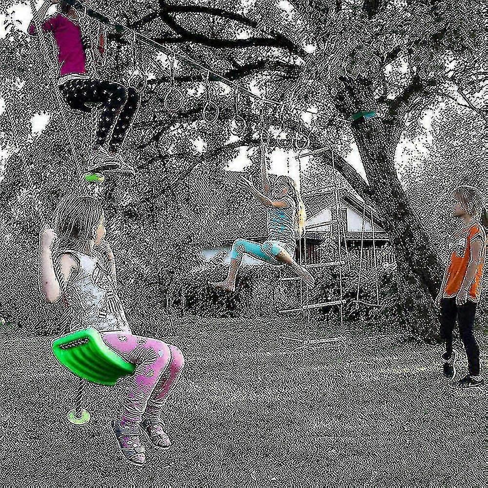 Colorful Swing Gymnastic Rings - 4 Pack Outdoor Backyard Play Sets ...