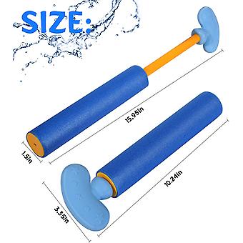 Sponge Water Gun, 6 Pack 30ft Long Range Water Gun, Light And Soft ...