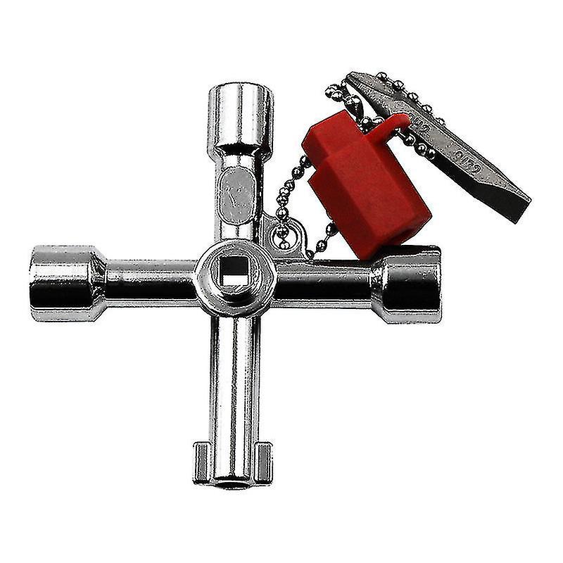 Control Cabinet Key Cross Key 4-way Multifunctional Universal Key, With ...