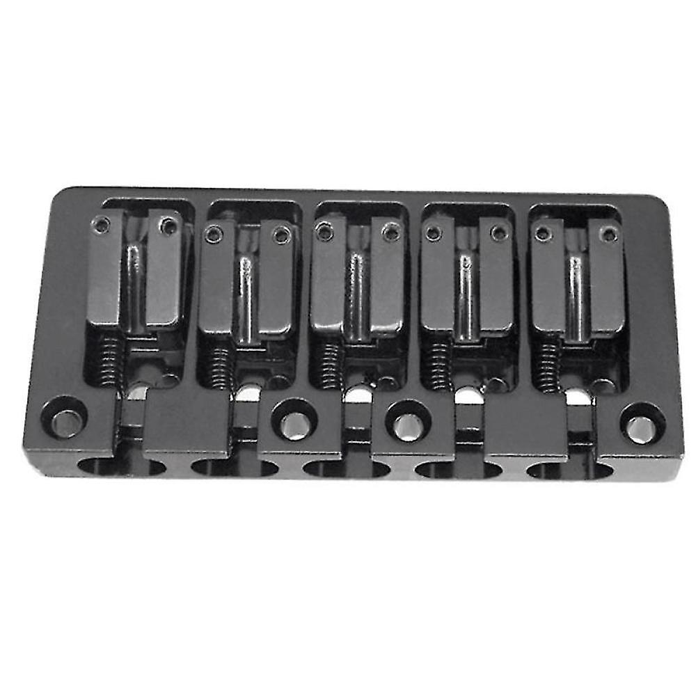 5 String Flip Fine-tuning Guitar Saddle Bridge Pull String Plate For 5 ...