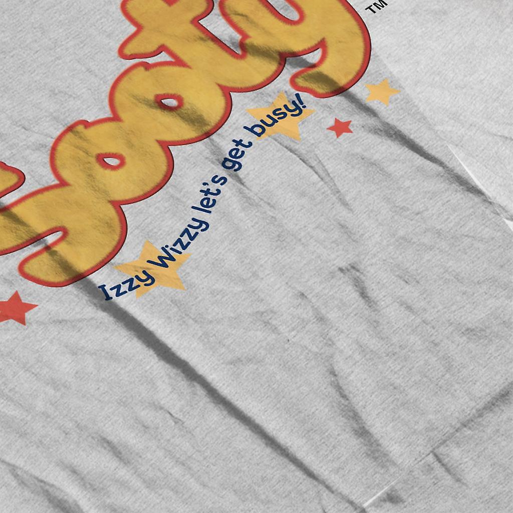 Sooty Text Logo Izzy Wizzy Men's Varsity Jacket | Fruugo US