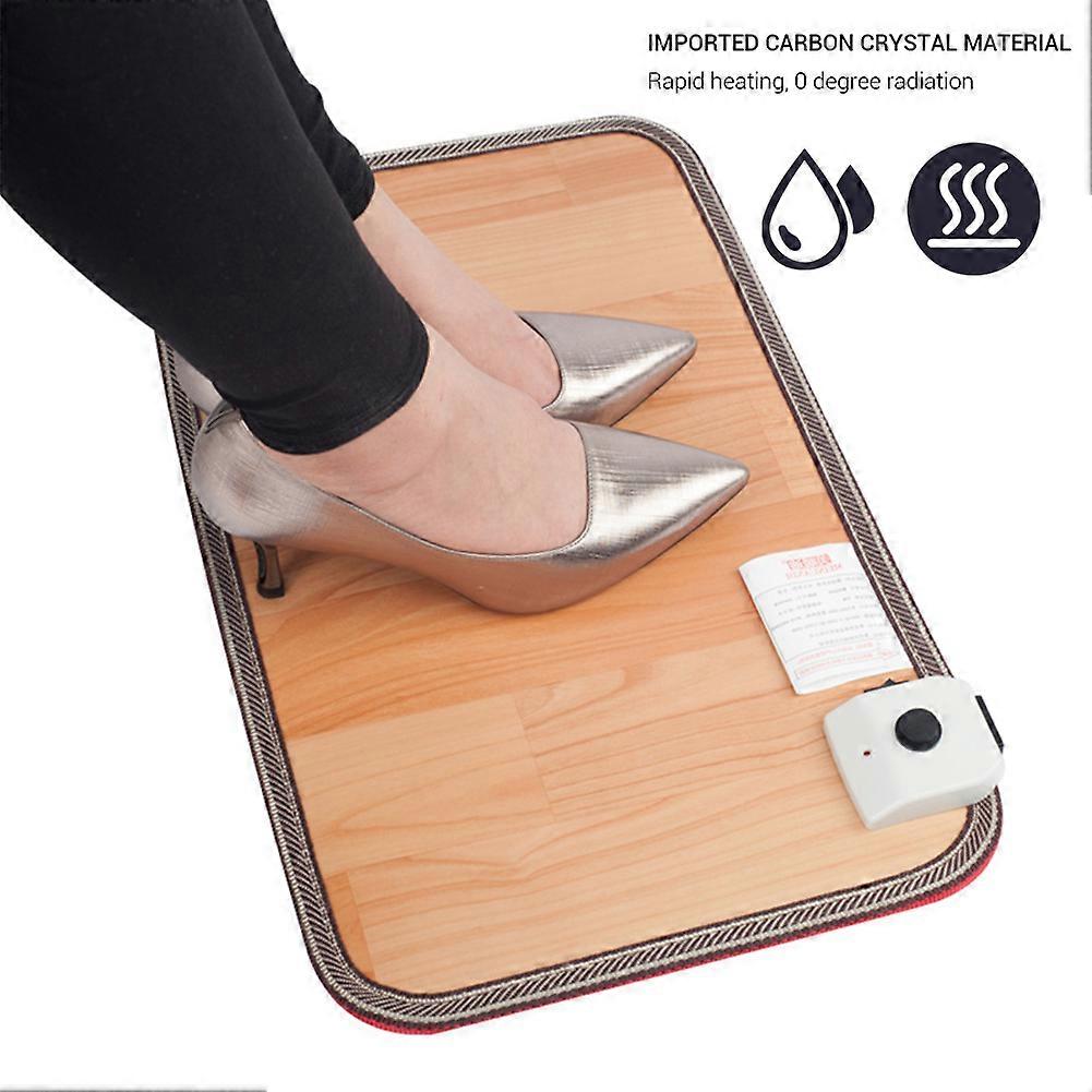 Feet Warmer Adjustable Temperature Electric Heating Mat Office Warm ...