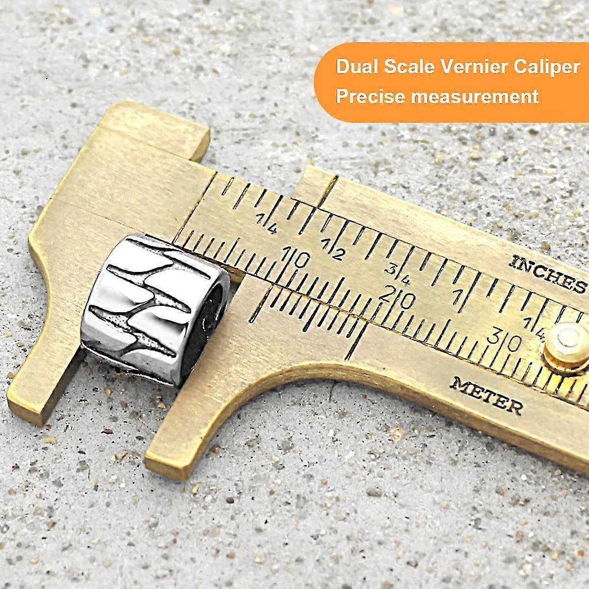Vernier Caliper,mini Caliper,brass Vernier Caliper,double Scale Vernier ...