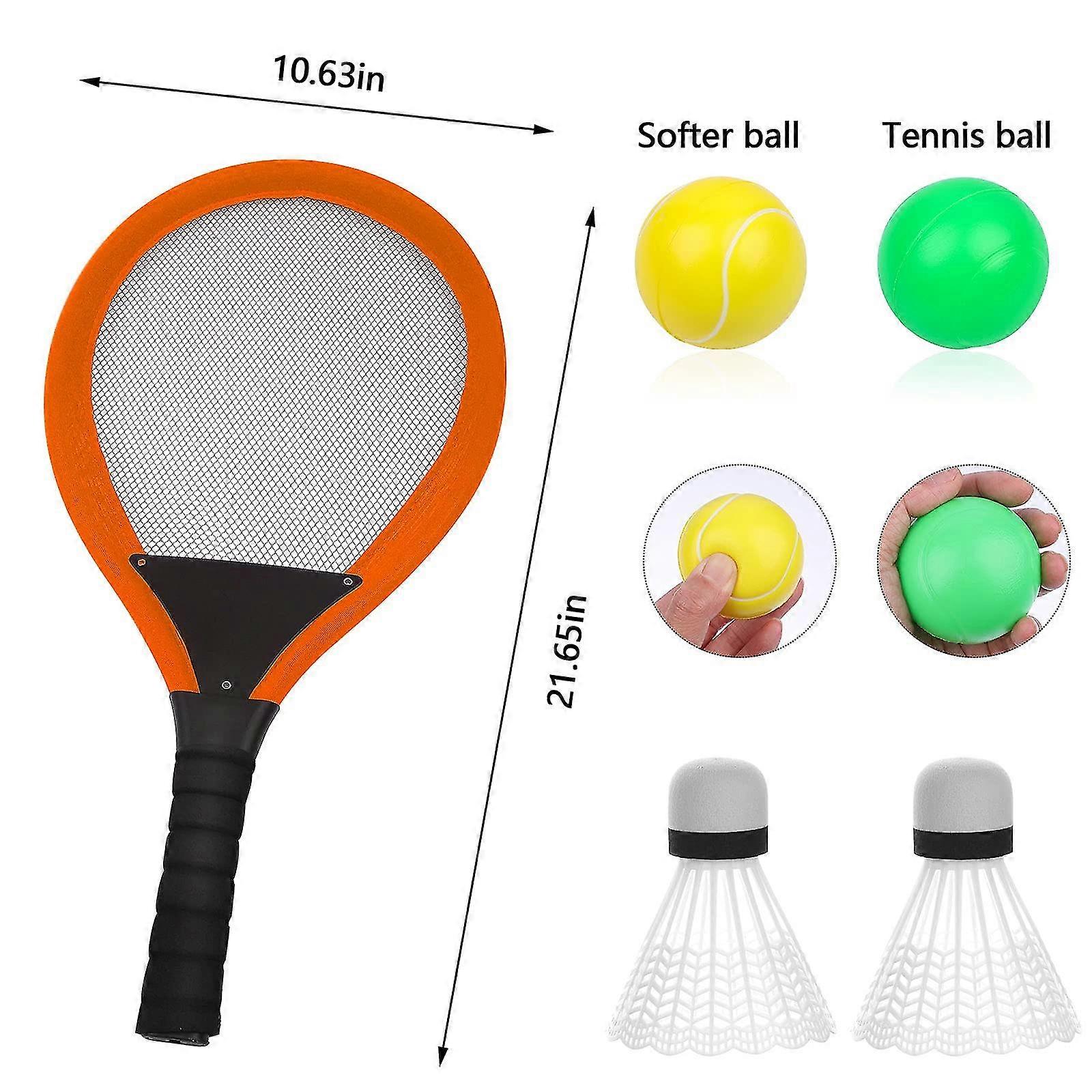 Kids Outdoor Sports, Beach Tennis Racquet Mini Plastic Toy Set | Fruugo UK
