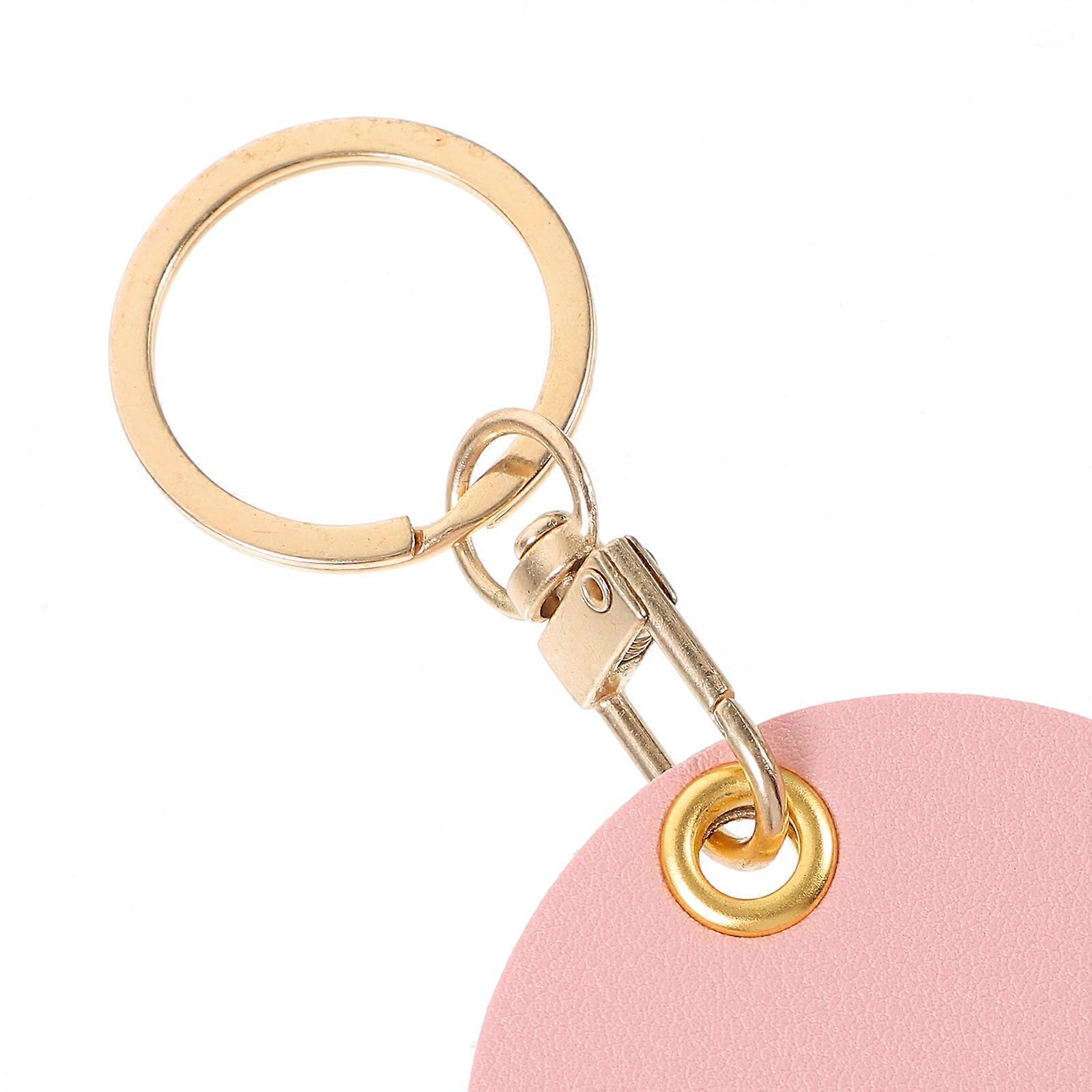 2Pcs PU RFID Key Tag Bag Induction Access Card Holder Keychain Pendent ...