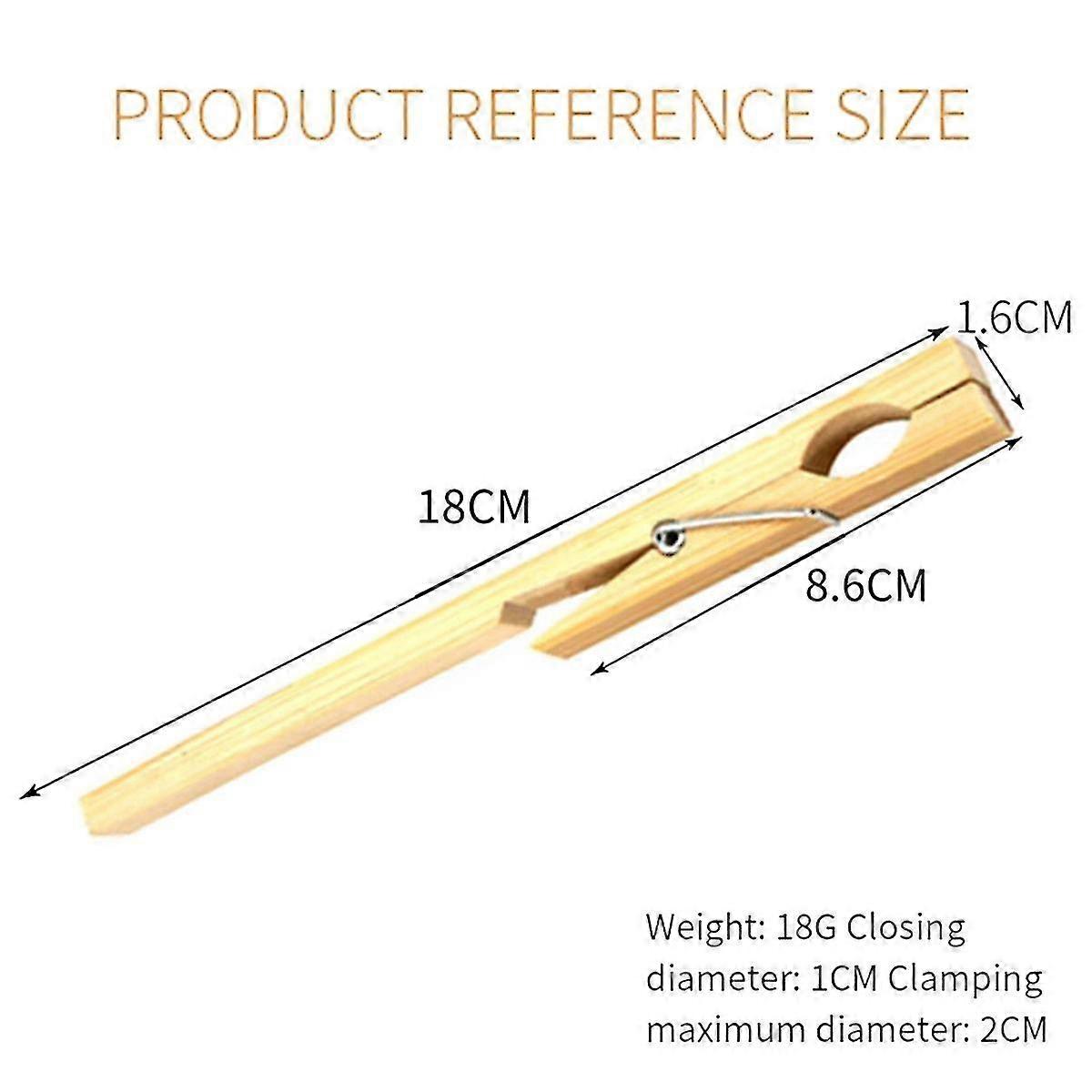 20pcs 7 Inch Bamboo Test Tube Clips Glass Test Tube Clamps Laboratory ...