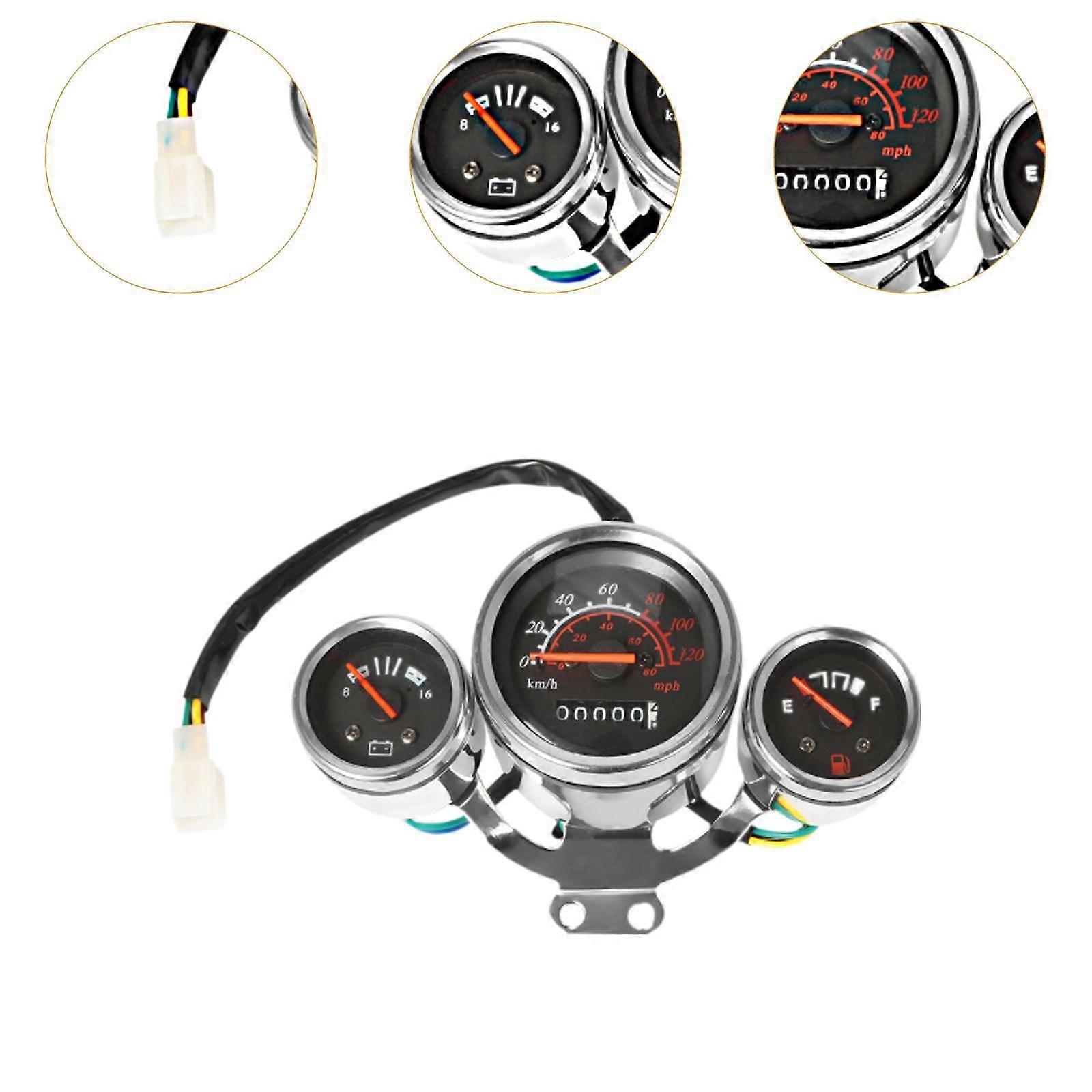 Motorcycle Instrument Kit Odometer Digital Tachometer Motorcycle ...
