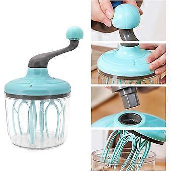 Plastic Hand Whisk, Semi Automatic Whisk, Milk and Egg Beater, Kitchen ...